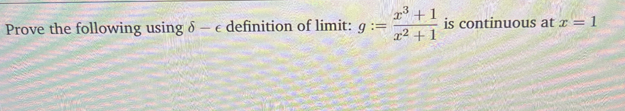 Solved Prove the following using δ-εlon ﻿definition of | Chegg.com