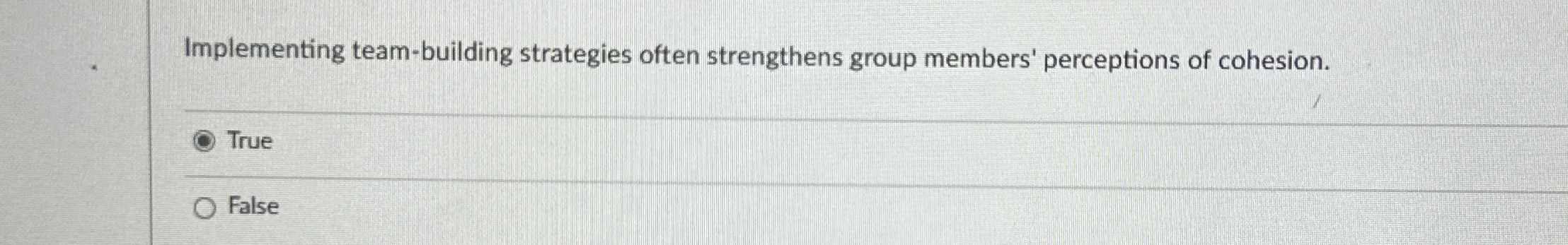 Solved Implementing team-building strategies often | Chegg.com