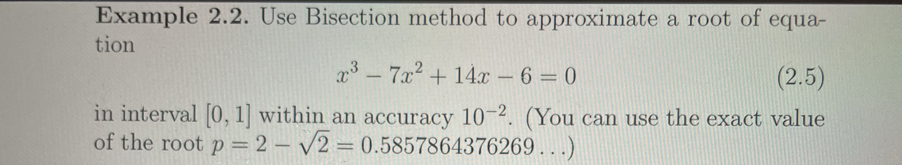 Solved I want to this problems solutions with numerical | Chegg.com