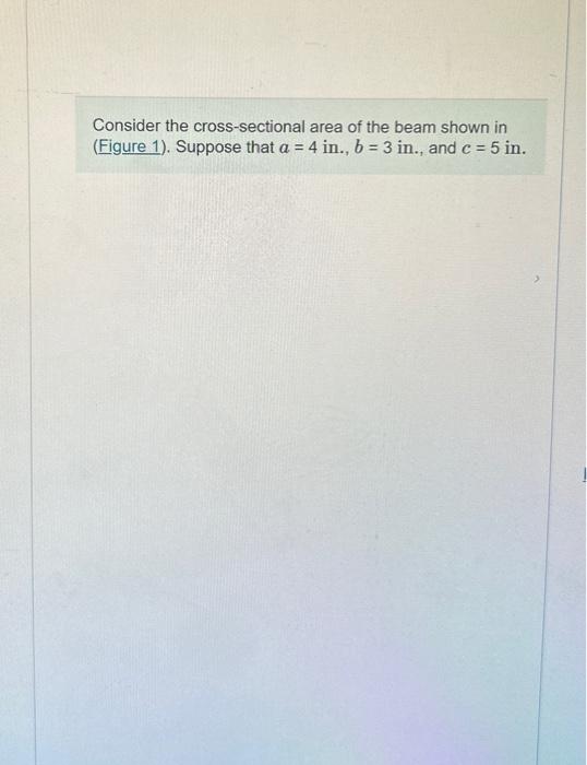 Solved Consider the cross-sectional area of the beam shown | Chegg.com