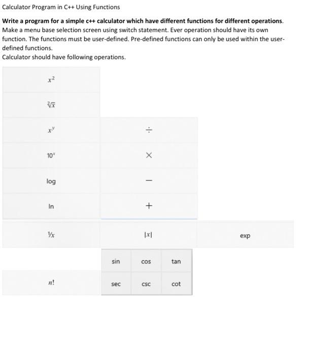 Solved Write A C Program Using Functions To Bulid 6395