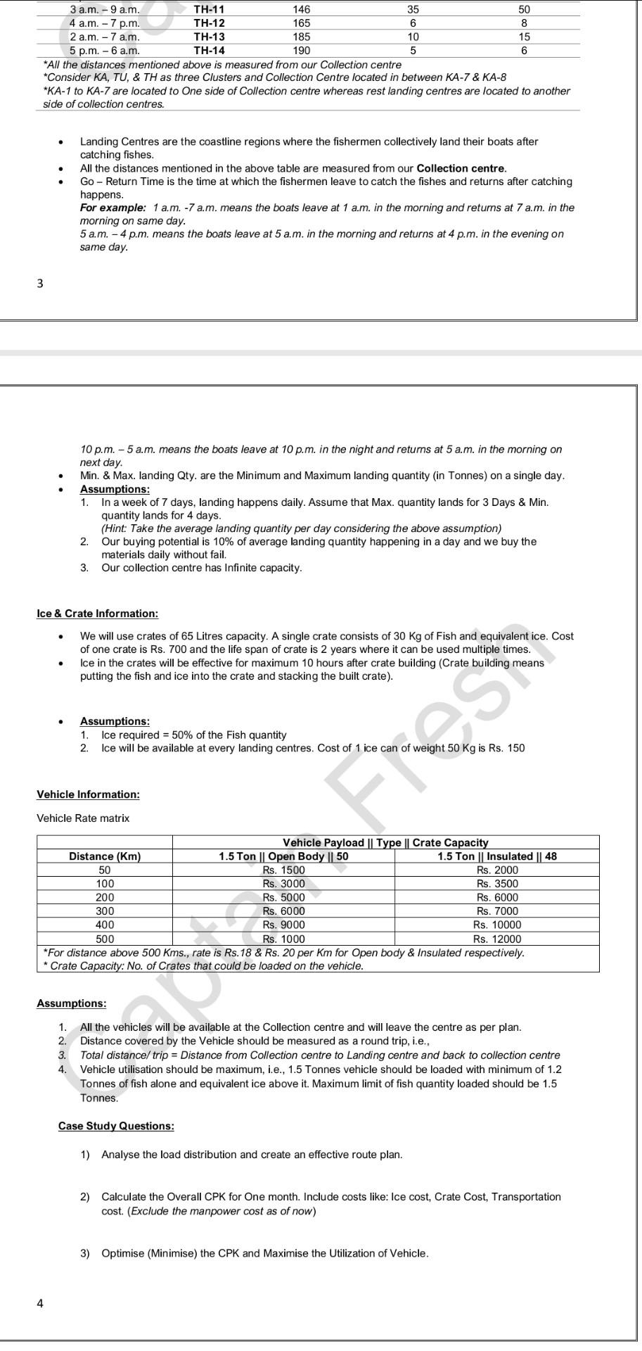 Solved *All the distances mentioned above is measured from | Chegg.com