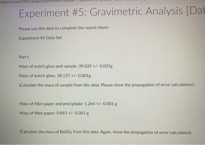 Solved com/courses/50895/pages/experim Experiment #5: | Chegg.com