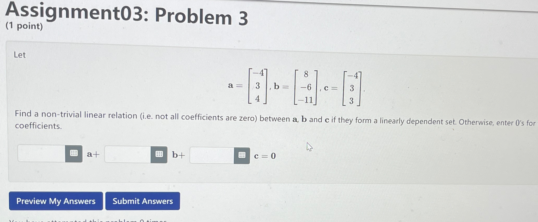 Solved Assignment03: Problem 3(1 | Chegg.com