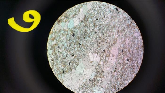 Solved Task 6: Garnet-staurolite-(kyanite)-bearing thin | Chegg.com