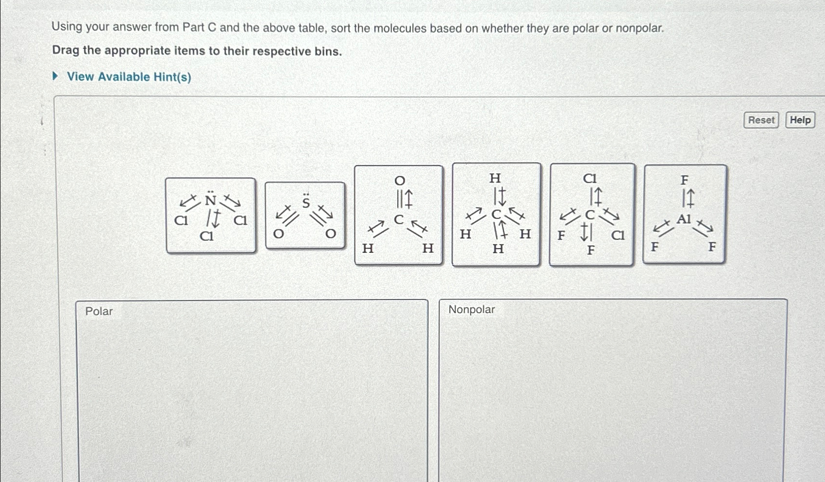 Solved Using your answer from Part C and the above table, | Chegg.com