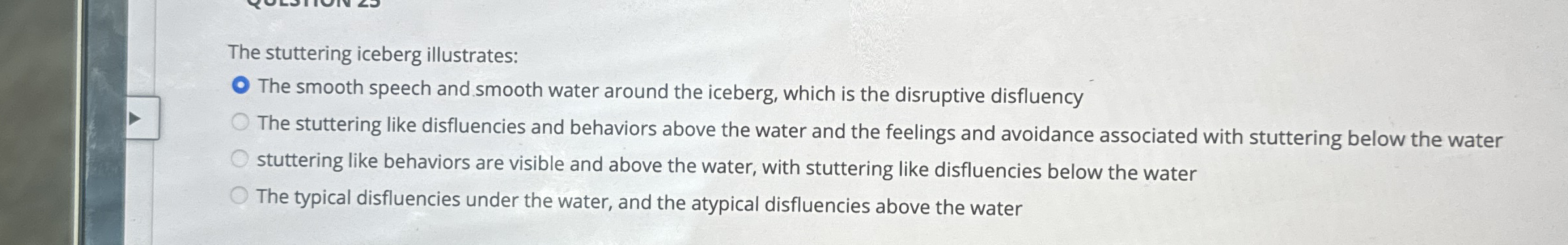 High Quality SOLUTION The stuttering iceberg illustrates:The smooth ...