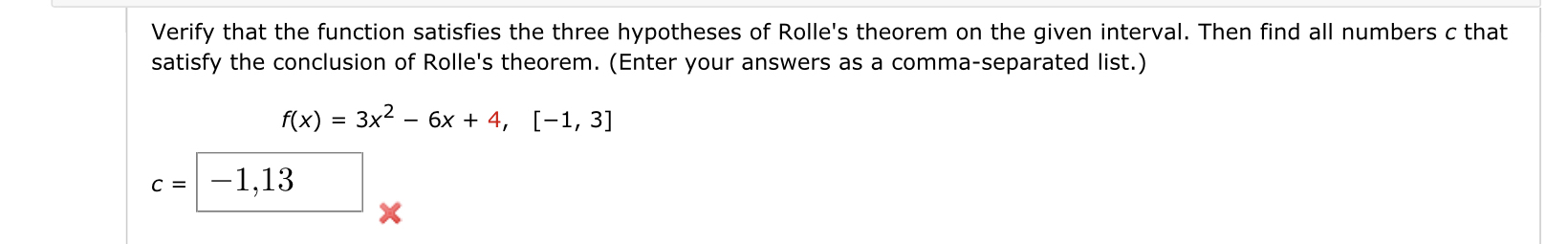 Solved Verify that the function satisfies the three | Chegg.com