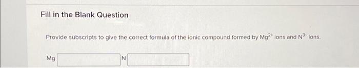 Solved Fill in the Blank Question Provide subscripts to give | Chegg.com