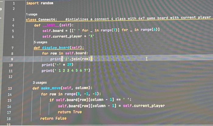 Solved need help fixing function play_computer it doesnt run | Chegg.com