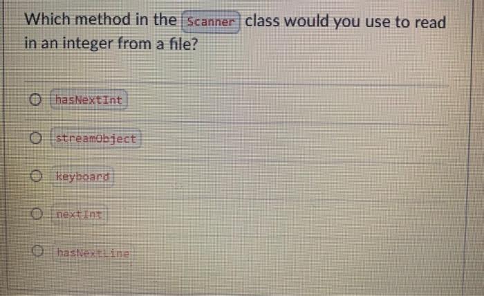 Solved The class FileOutputStream is best used as part of O | Chegg.com