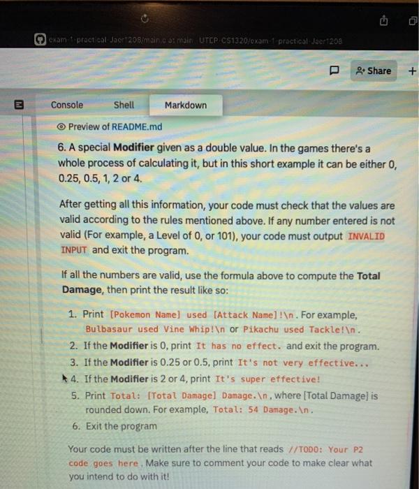 Solved Run Share Mainc Console Shell Markdown Problem 1 
