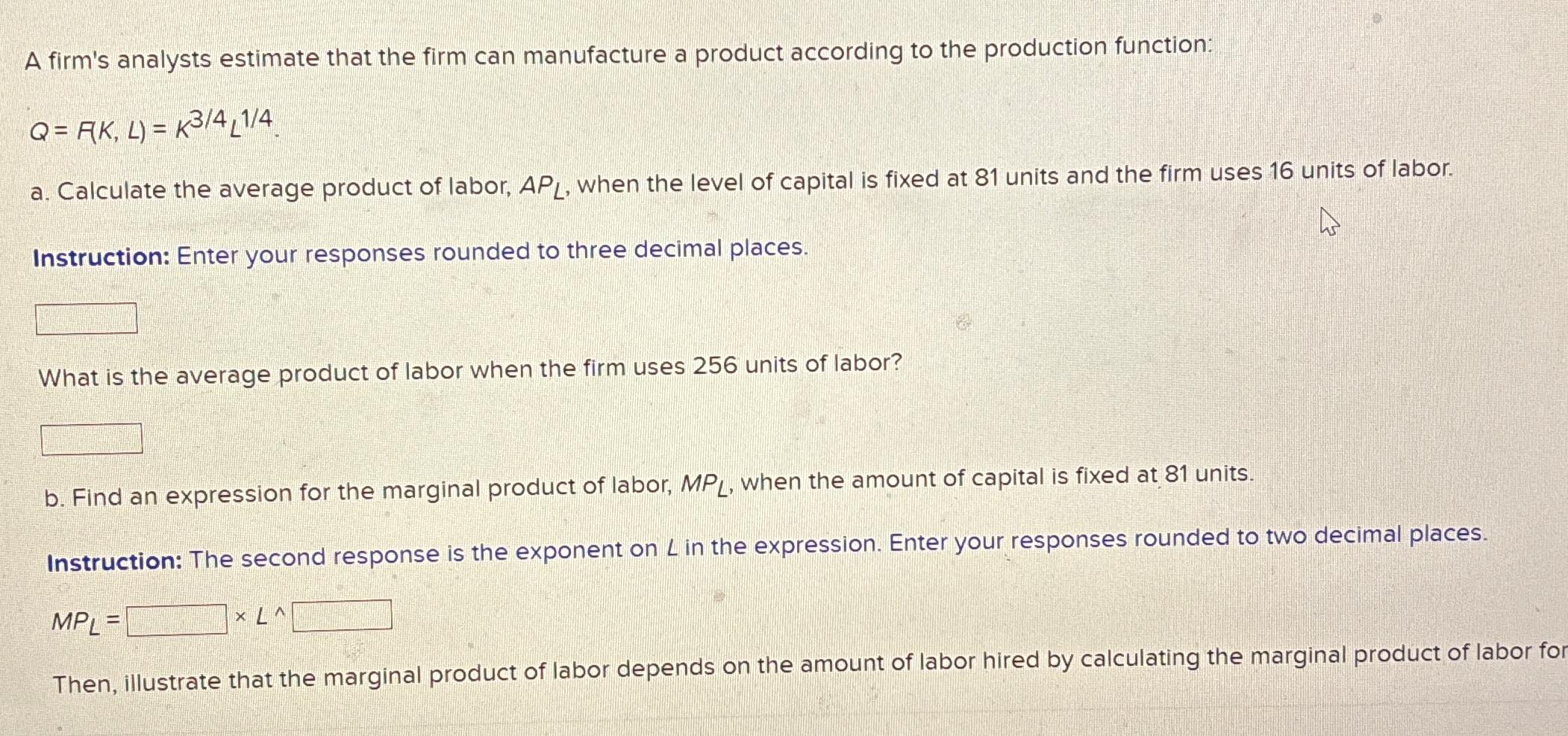 Solved A firm's analysts estimate that the firm can | Chegg.com