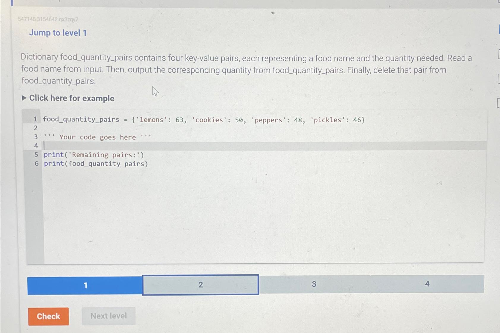 Solved 5471483154642 ﻿q 4×329y7Jump to level 1Dictionary | Chegg.com