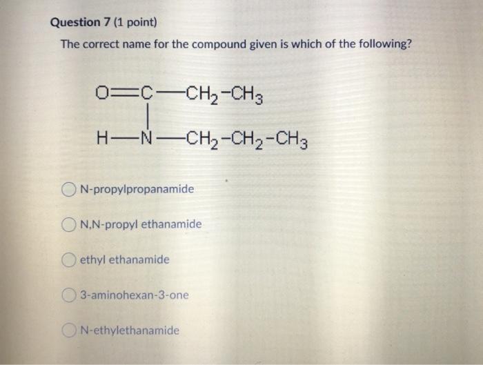 Solved Question 6 (1 point) Which of the following IS NOT a | Chegg.com