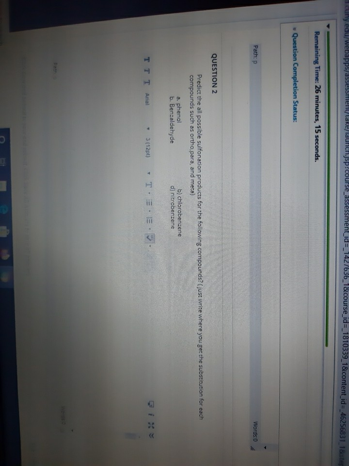 Path: P QUESTION 4 4a. Which of the following | Chegg.com