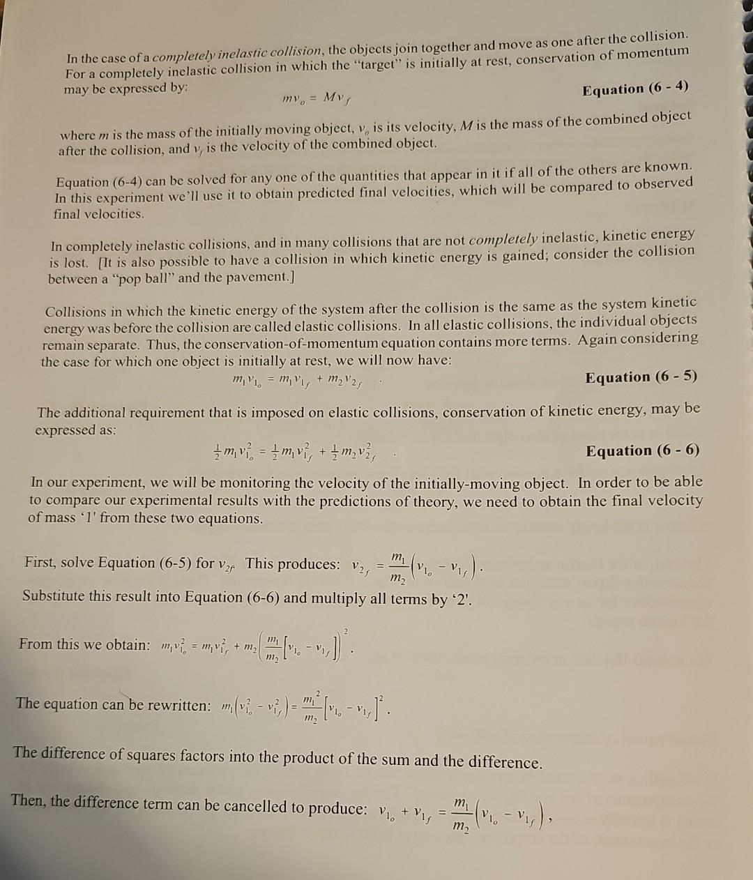 23. Obtain the mass of the blue PasCar and record its | Chegg.com