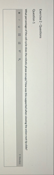 Solved Exercise 2-QuestionsQuestion 1What percentage of the | Chegg.com