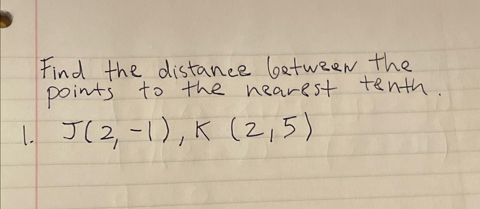 Solved Find the distance between the points to the nearest | Chegg.com