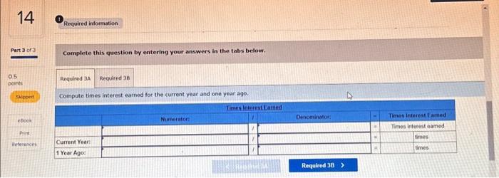 Solved Required information Exercise 13-9 (Static) Analyzing | Chegg.com