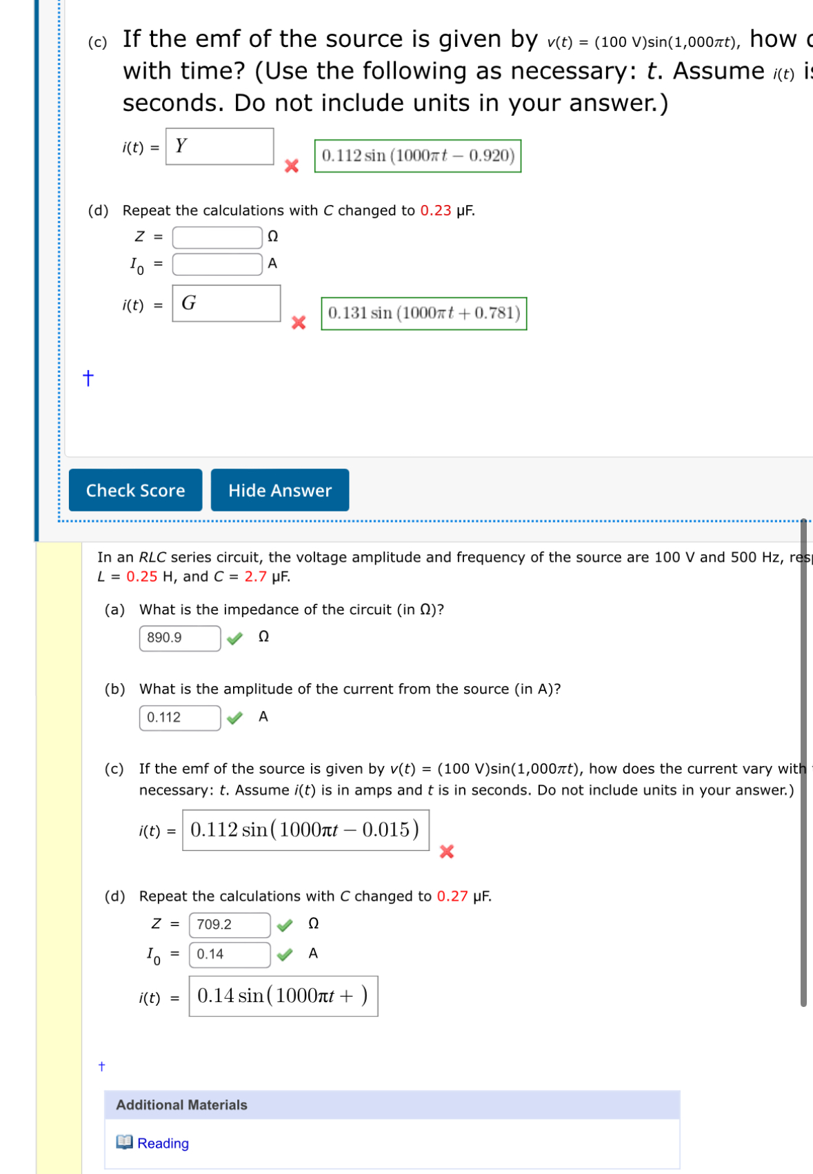 Solved PLEAS HELP: top shows format of correct answer, | Chegg.com