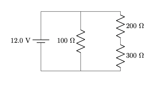 Solved What is the power dissipated across the 200 Ω | Chegg.com