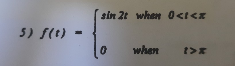Solved sin 21 when 0 Sketch the graph for the following | Chegg.com