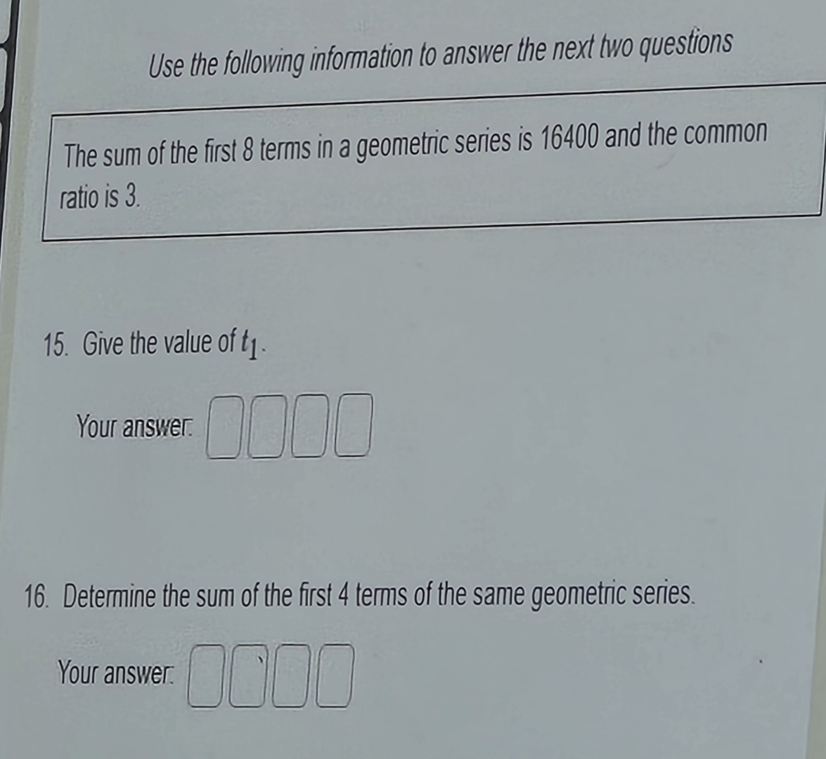 Solved Use The Following Information To Answer The Next Two