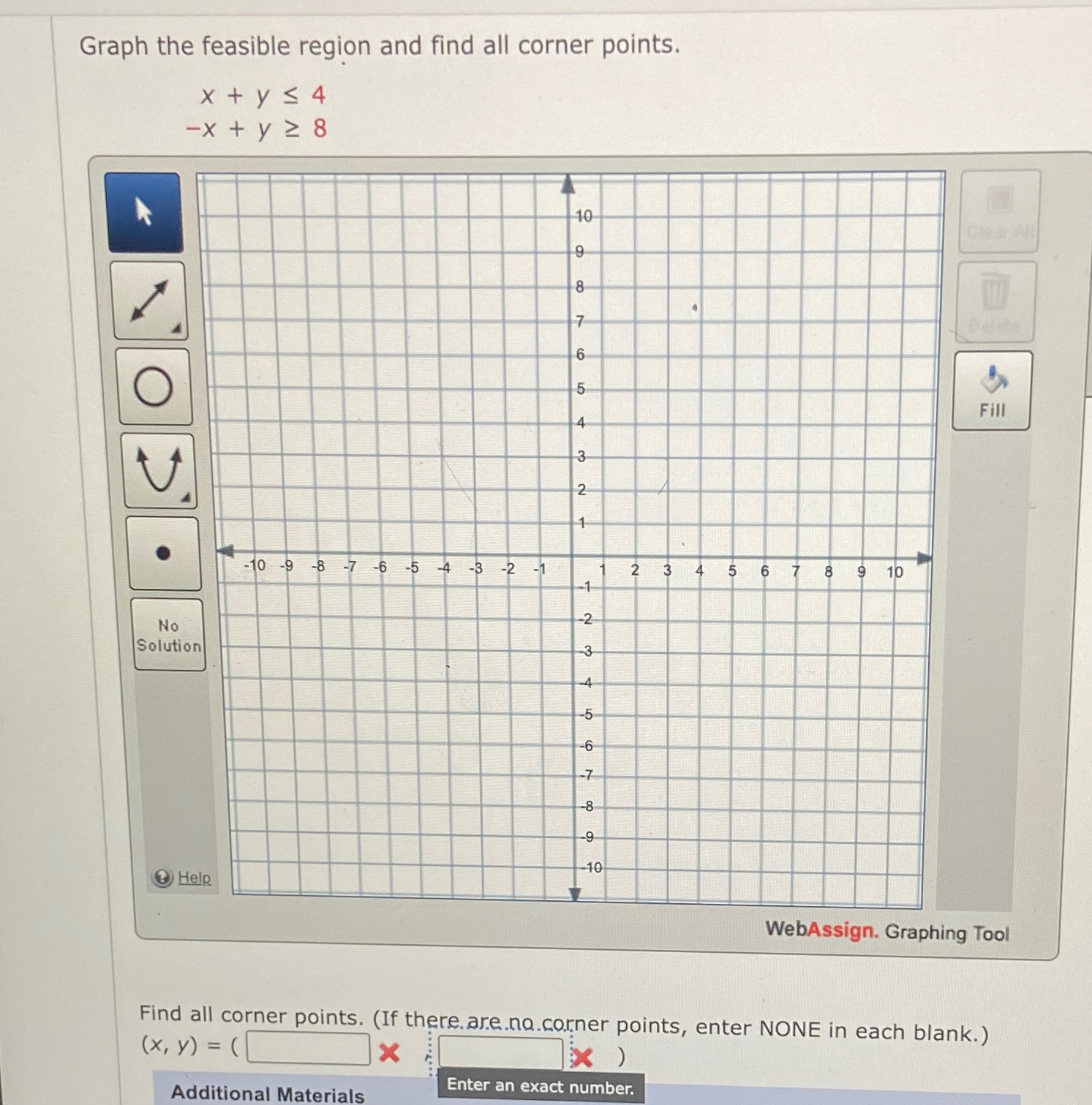 Solved Graph the feasible region and find all corner | Chegg.com