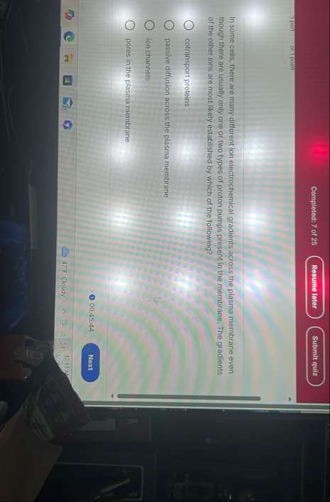 Solved Completed: 7 ﻿of 251part *or pointIn some cells, | Chegg.com