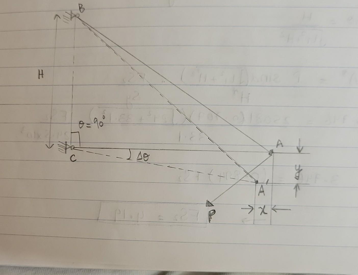 Solved Calculate the angle (delta theta) CA' = 23.98 BA' = | Chegg.com