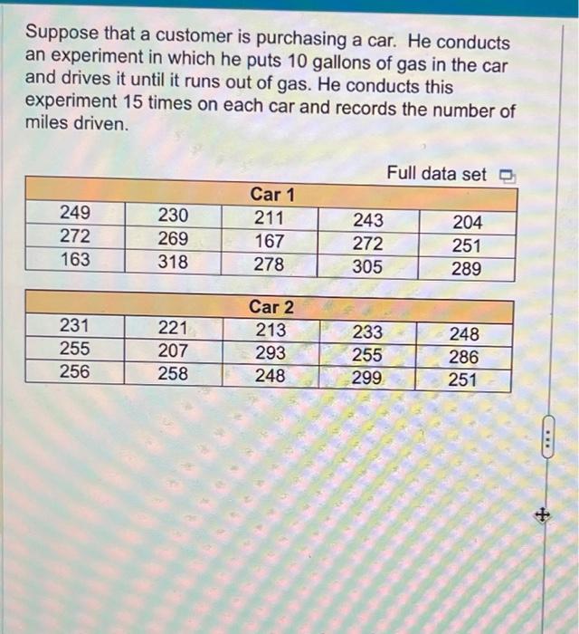 Solved Suppose that a customer is purchasing a car. He | Chegg.com