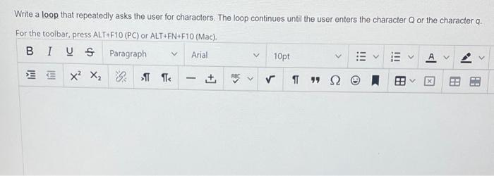 Solved Write a loop that repeatedly asks the user for | Chegg.com