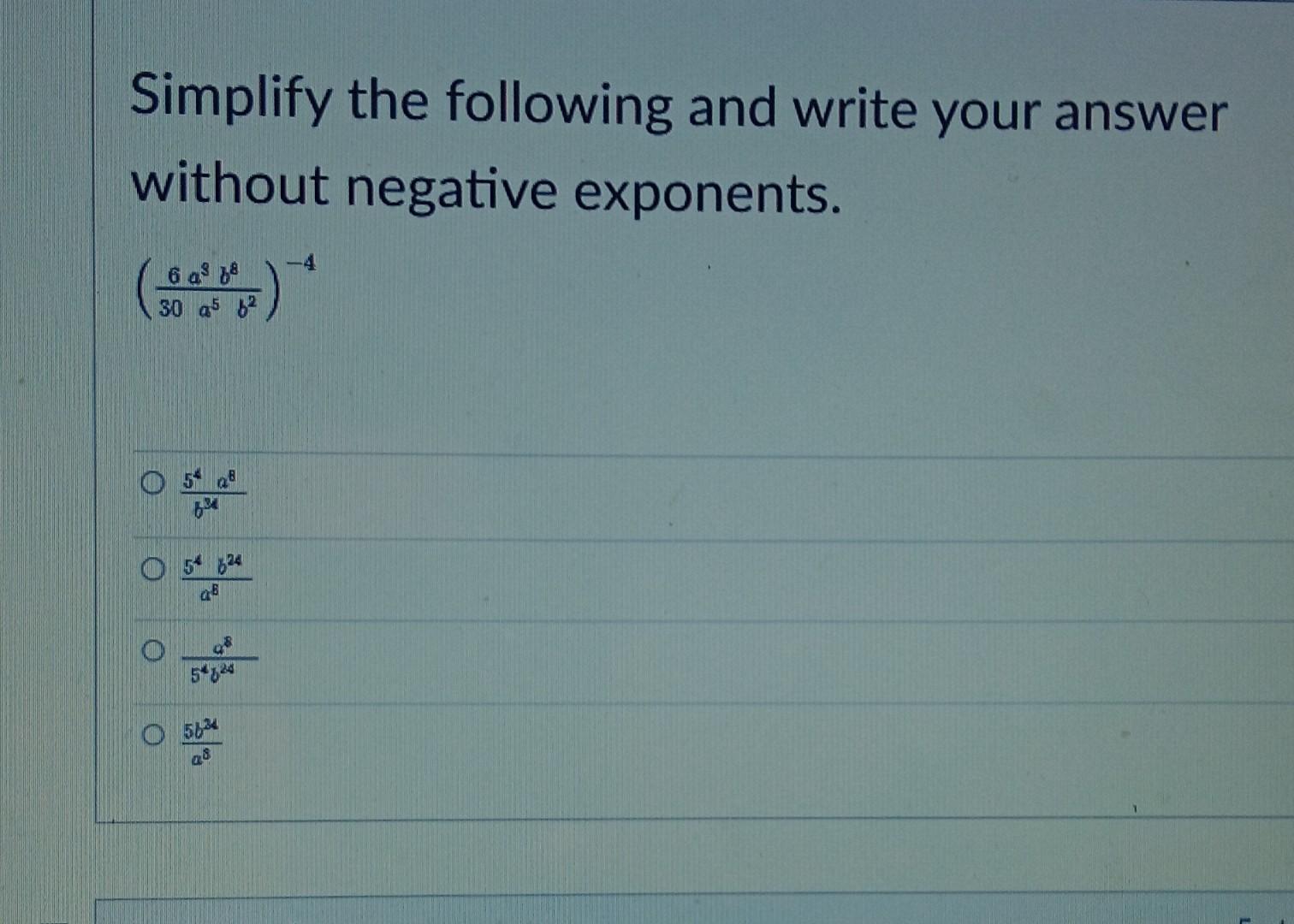 Solved Simplify the following and write your answer without | Chegg.com