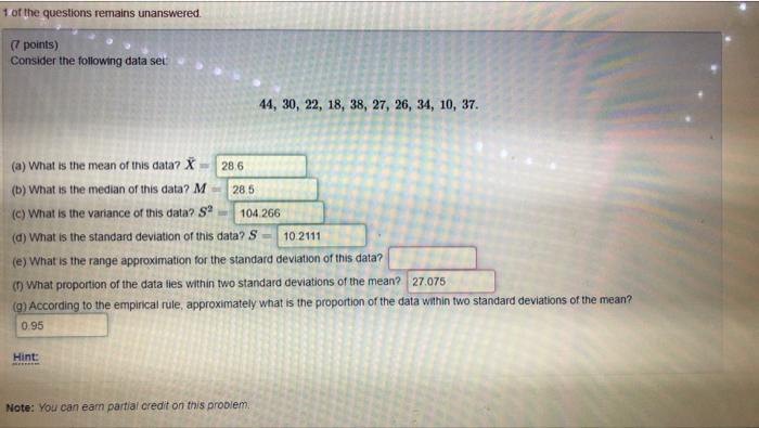 Solved what is the range approximation for the standard | Chegg.com