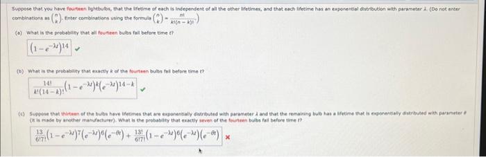 Solved combinations as (ak). Enter combinations using the | Chegg.com