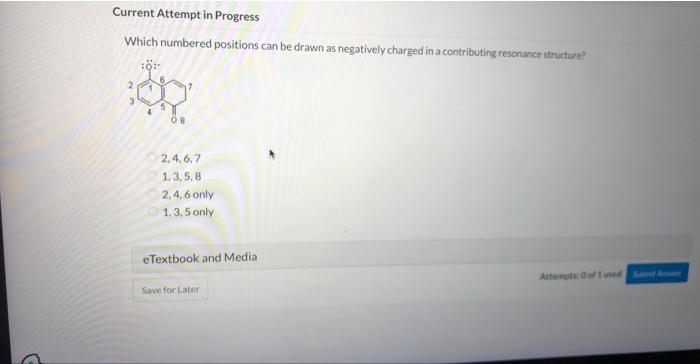 [Solved]: Which numbered positions can be drawn as negative