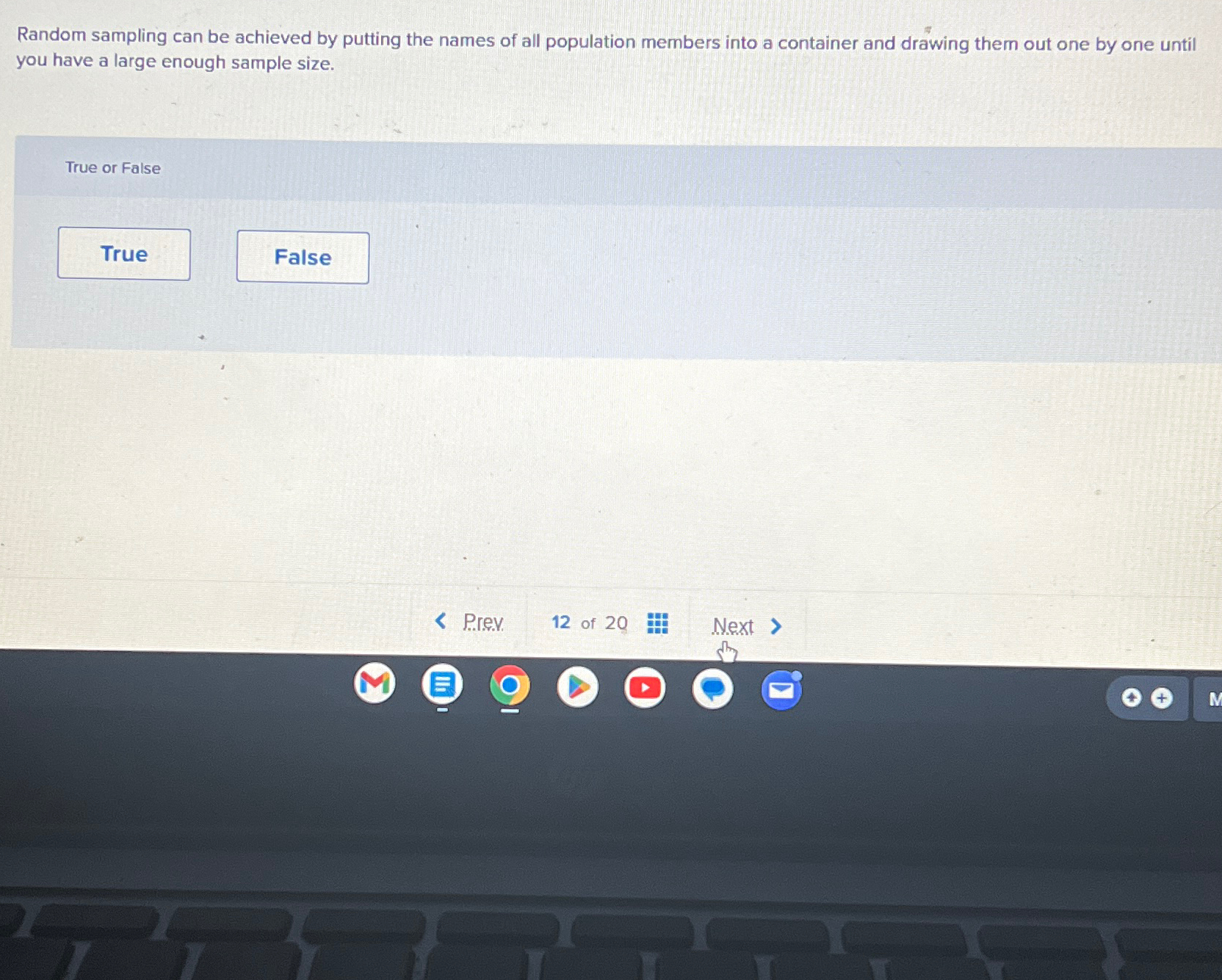 Solved Random sampling can be achieved by putting the names | Chegg.com