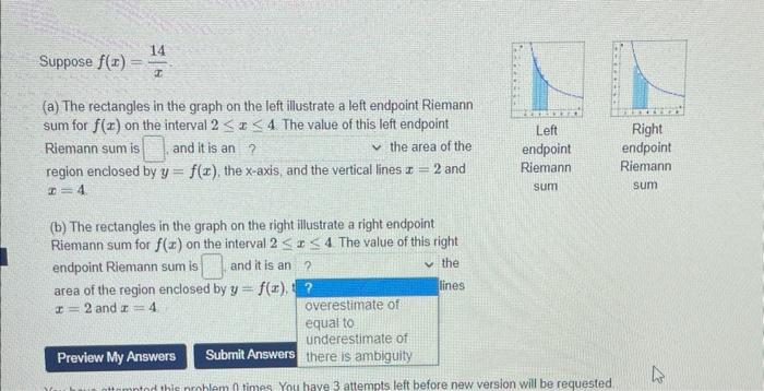Solved Suppose f(x)=x14 (a) The rectangles in the graph on | Chegg.com