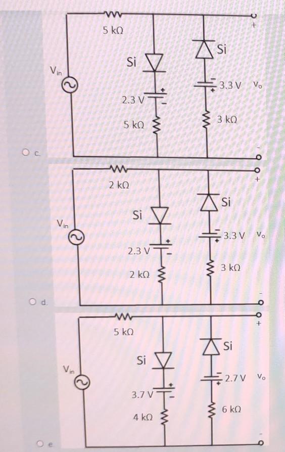 Solved Design a circuit that exhibits the input/output | Chegg.com