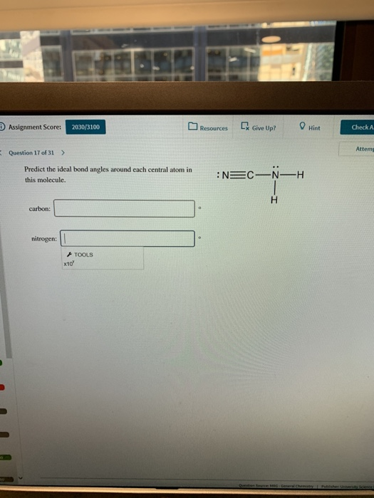 Solved Assignment Score: 2030/3100 Resources Give Up? Hint | Chegg.com