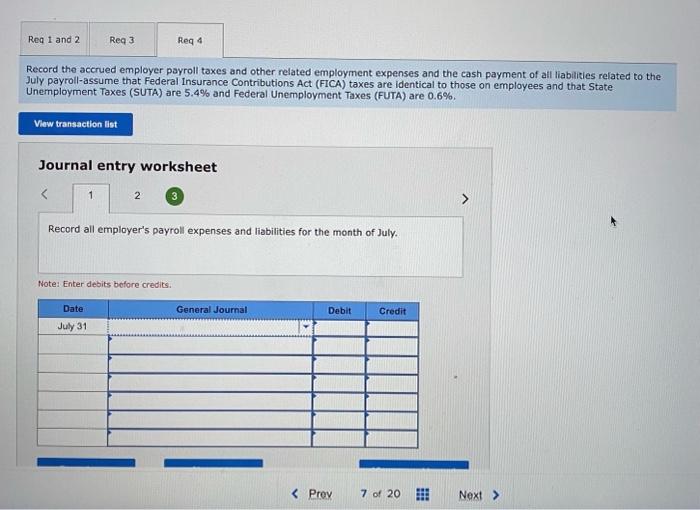 Exercise 9-20A (Static) Computing gross and net pay | Chegg.com