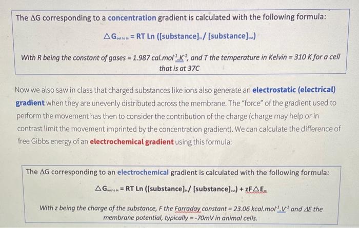 4b.6- Na+ gradient Homework - Unanswered - Due Today, | Chegg.com
