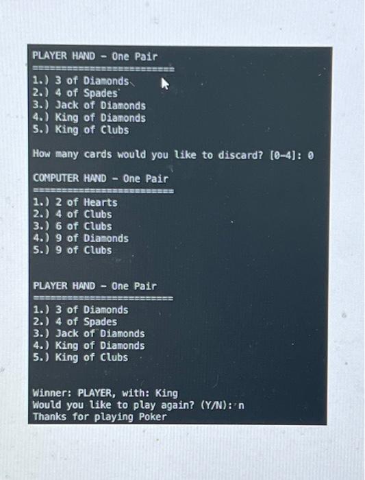 Objectives: - Apply simple data structures to a | Chegg.com