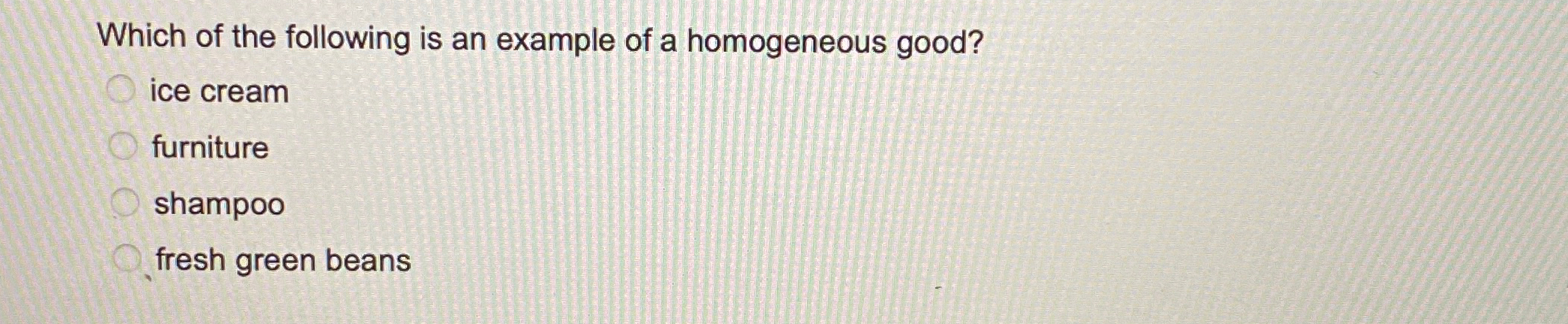 Solved Which of the following is an example of a homogeneous | Chegg.com