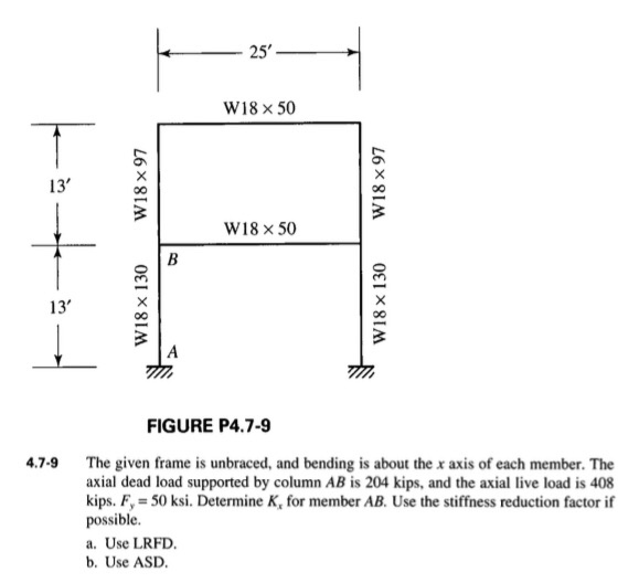 Solved W18 x 50 W18 x 97 W18 x 97 W18 x 50 W18 x 130 W18 x | Chegg.com