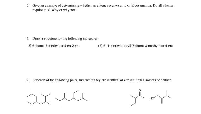 Solved 1. In the following molecule, label all the indicated | Chegg.com