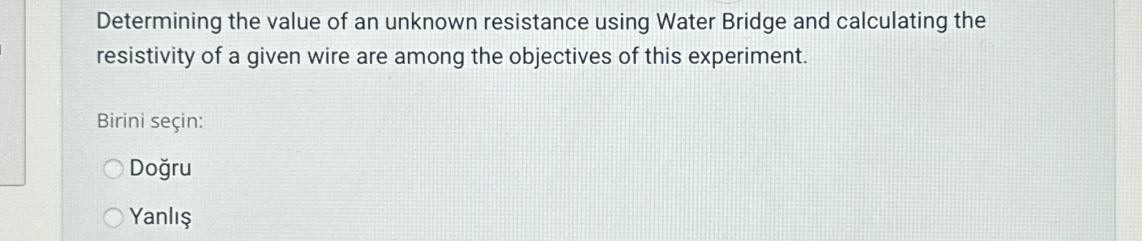 Solved Determining the value of an unknown resistance using | Chegg.com