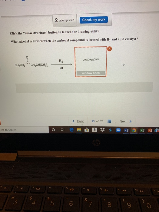 Solved 2 attempts left Check my work Click the "draw | Chegg.com