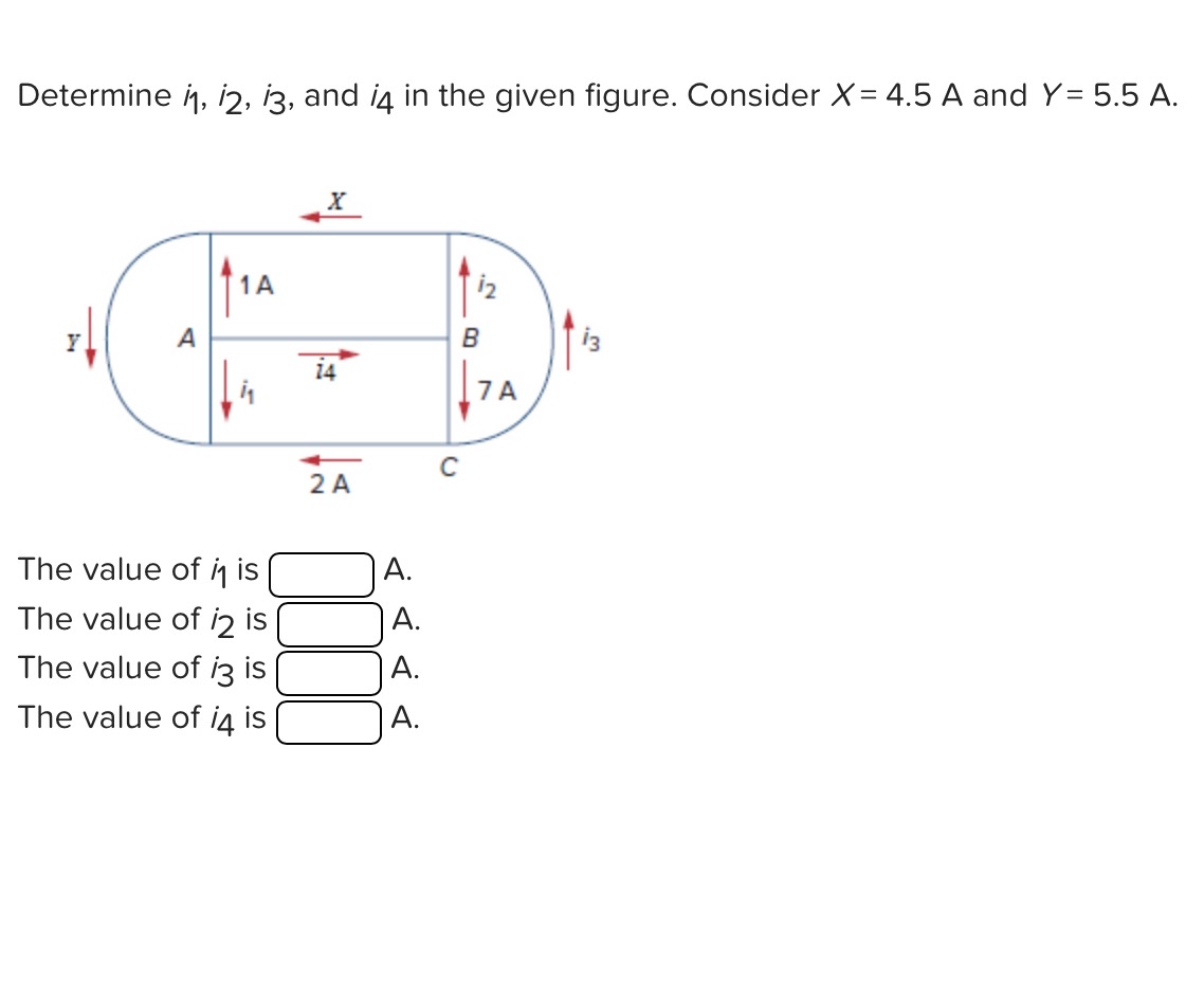 Solved Determine i1,i2,i3, ﻿and i4 ﻿in the given figure. | Chegg.com